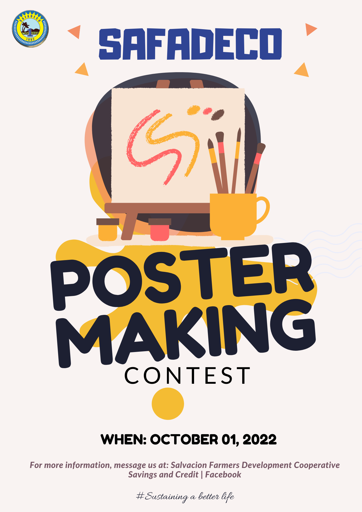 POSTER MAKING CONTEST - SAFADECO Official Website